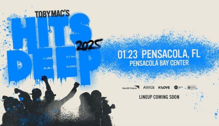 TobyMac's Hits Deep 2025 Tour | Pensacola Bay Center